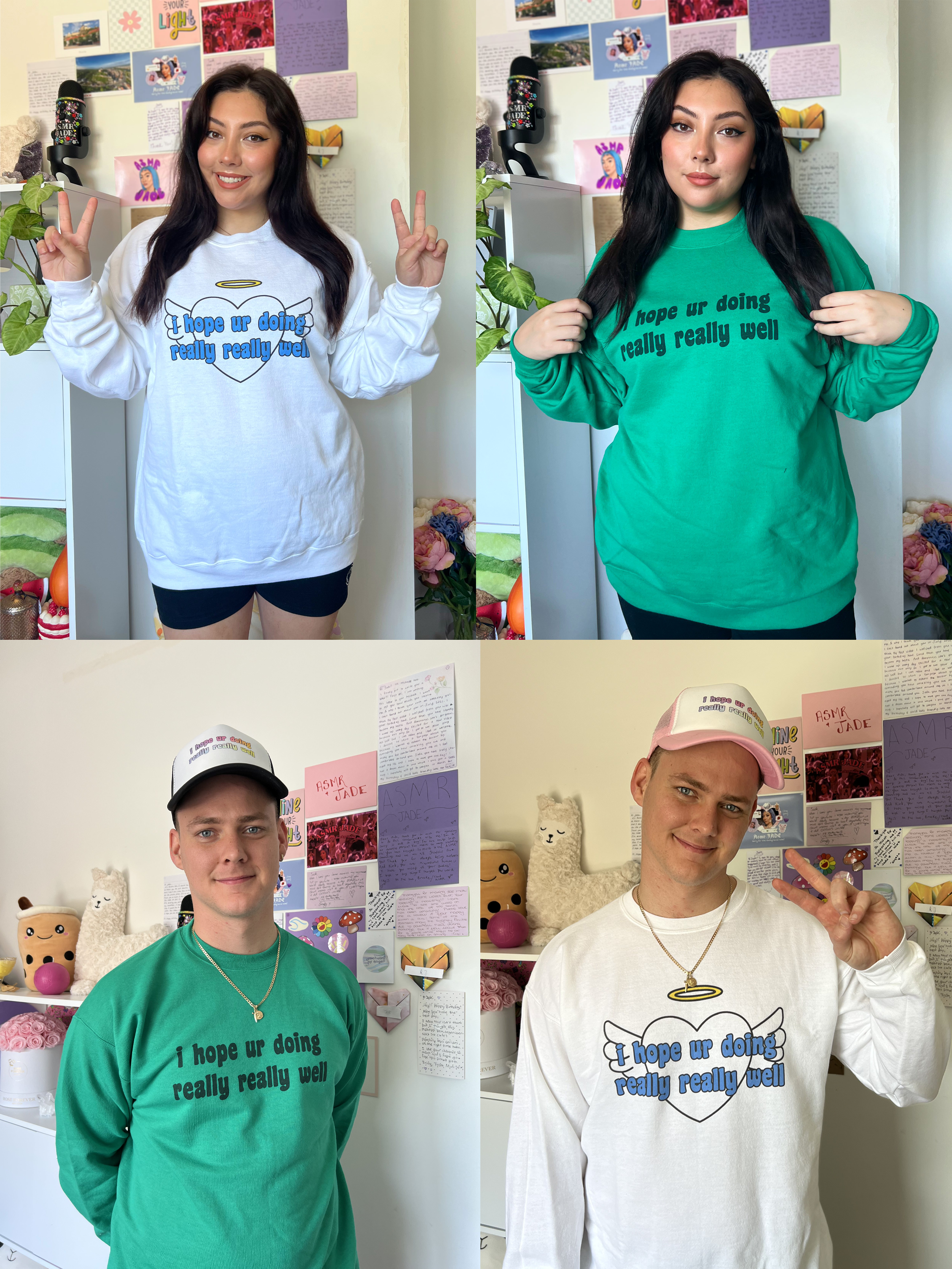 Crew Neck Sweater – ASMR JADE - OFFICIAL MERCHANDISE