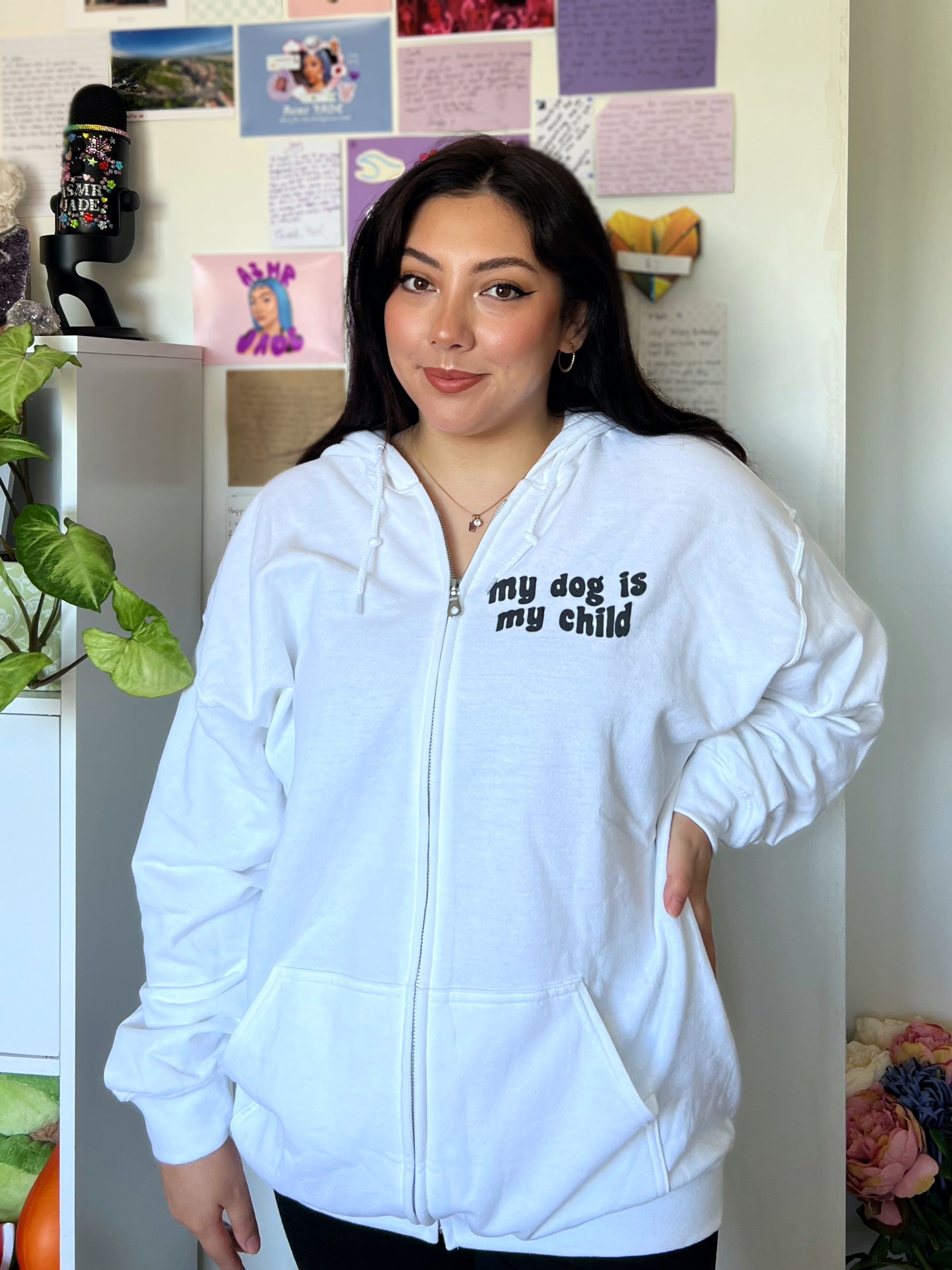 Zip Up Hoodie – ASMR JADE - OFFICIAL MERCHANDISE